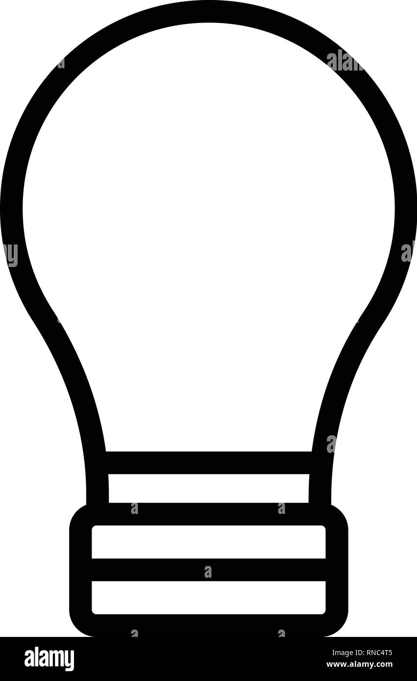 Bulb idea icon, outline style Stock Vector Image & Art - Alamy
