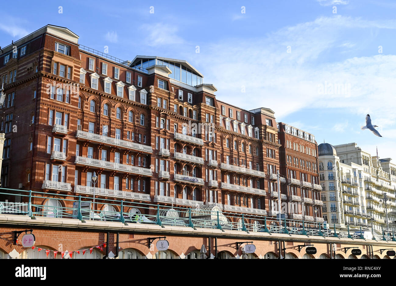 The Hilton Metropole Hotel next door to Grand Hotel on Brighton ...