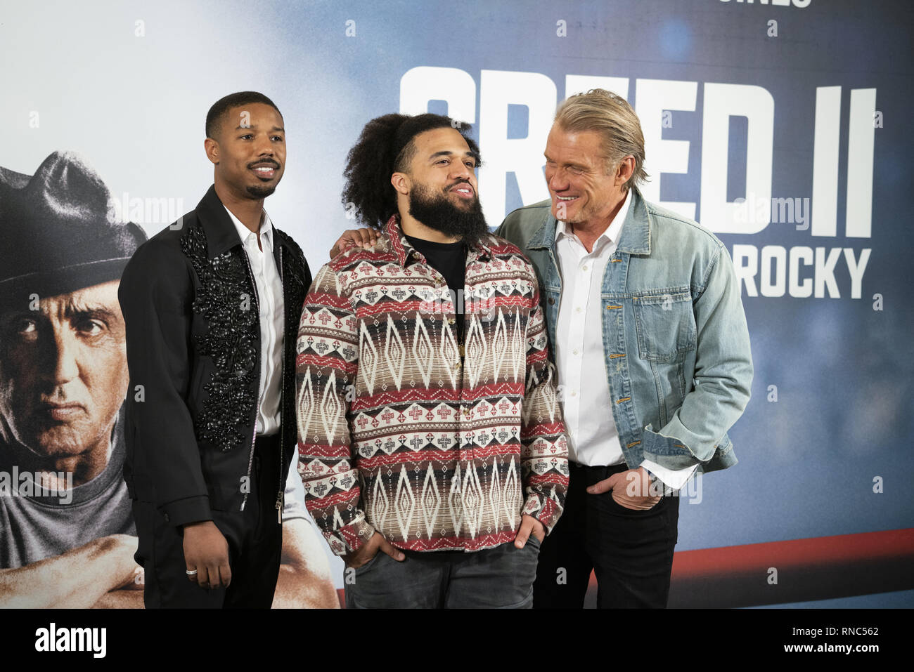 Creed ii michael b jordan caple hi-res stock photography and images - Alamy