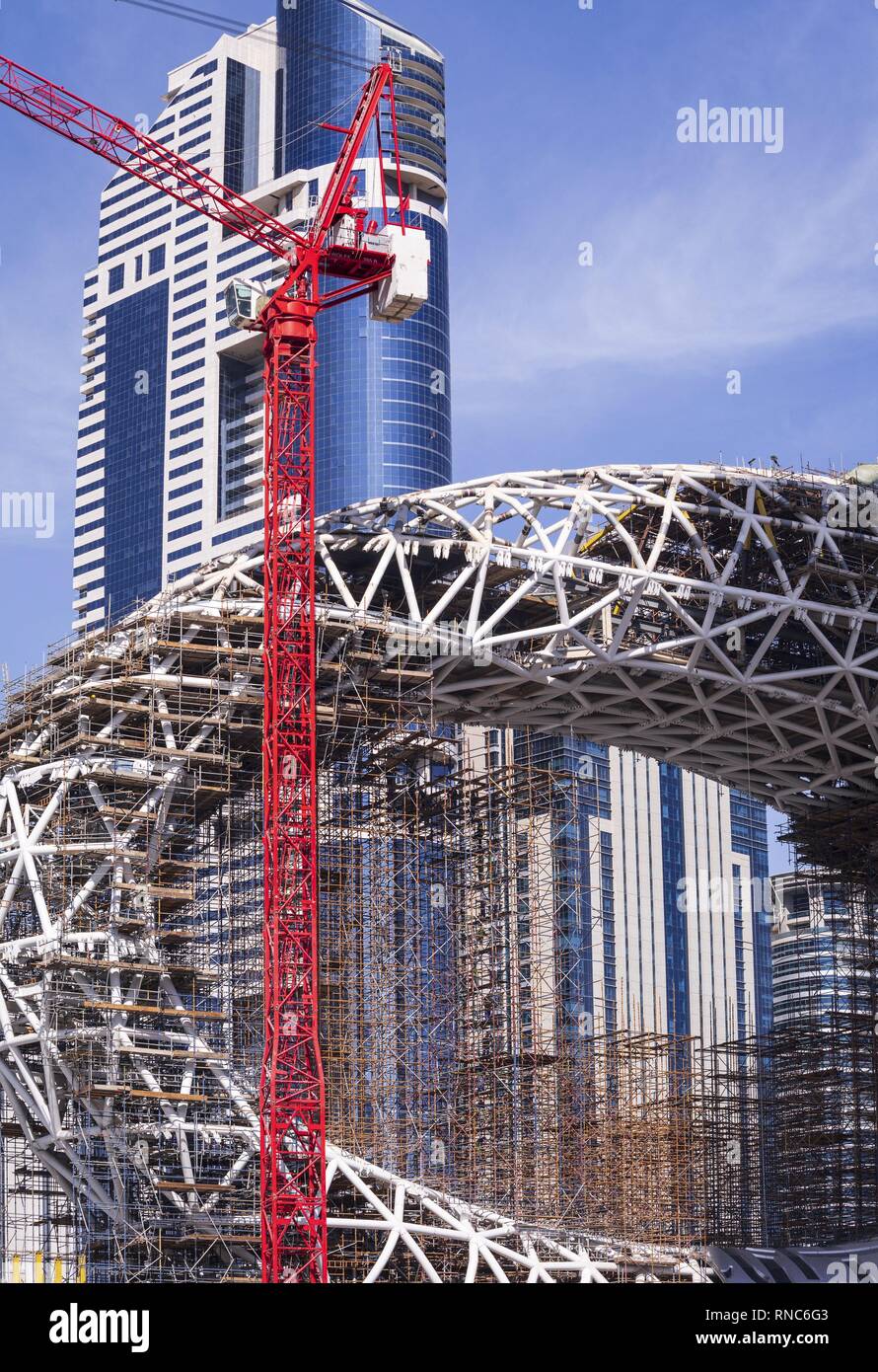 The Museum of the Future, which has been built in Dubai since 2015, has ...