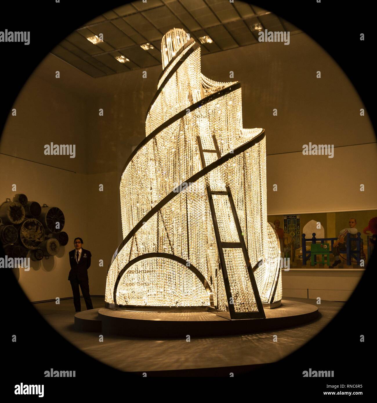 Art of a special kind: The sculpture "Fountain of Light" by the Chinese ...