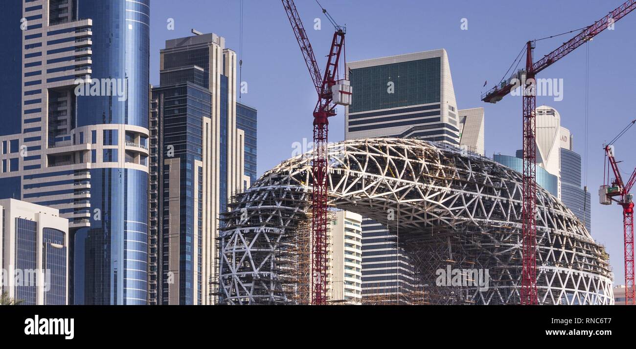 The Museum of the Future, which has been built in Dubai since 2015, has ...