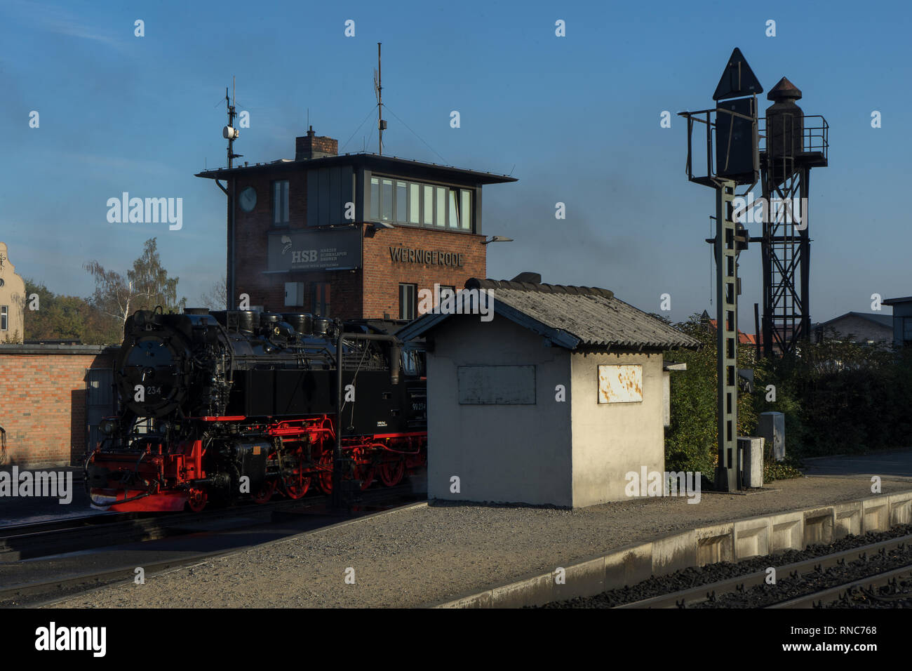 Steam engine train in Harz, Germany Stock Photo - Alamy