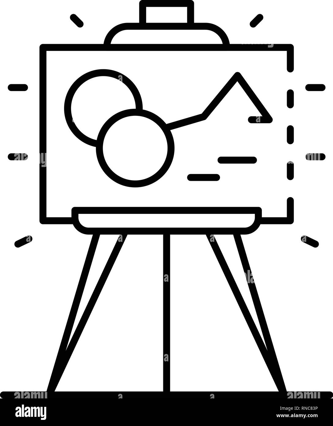 Museum Picture Icon Outline Style Stock Vector Image And Art Alamy