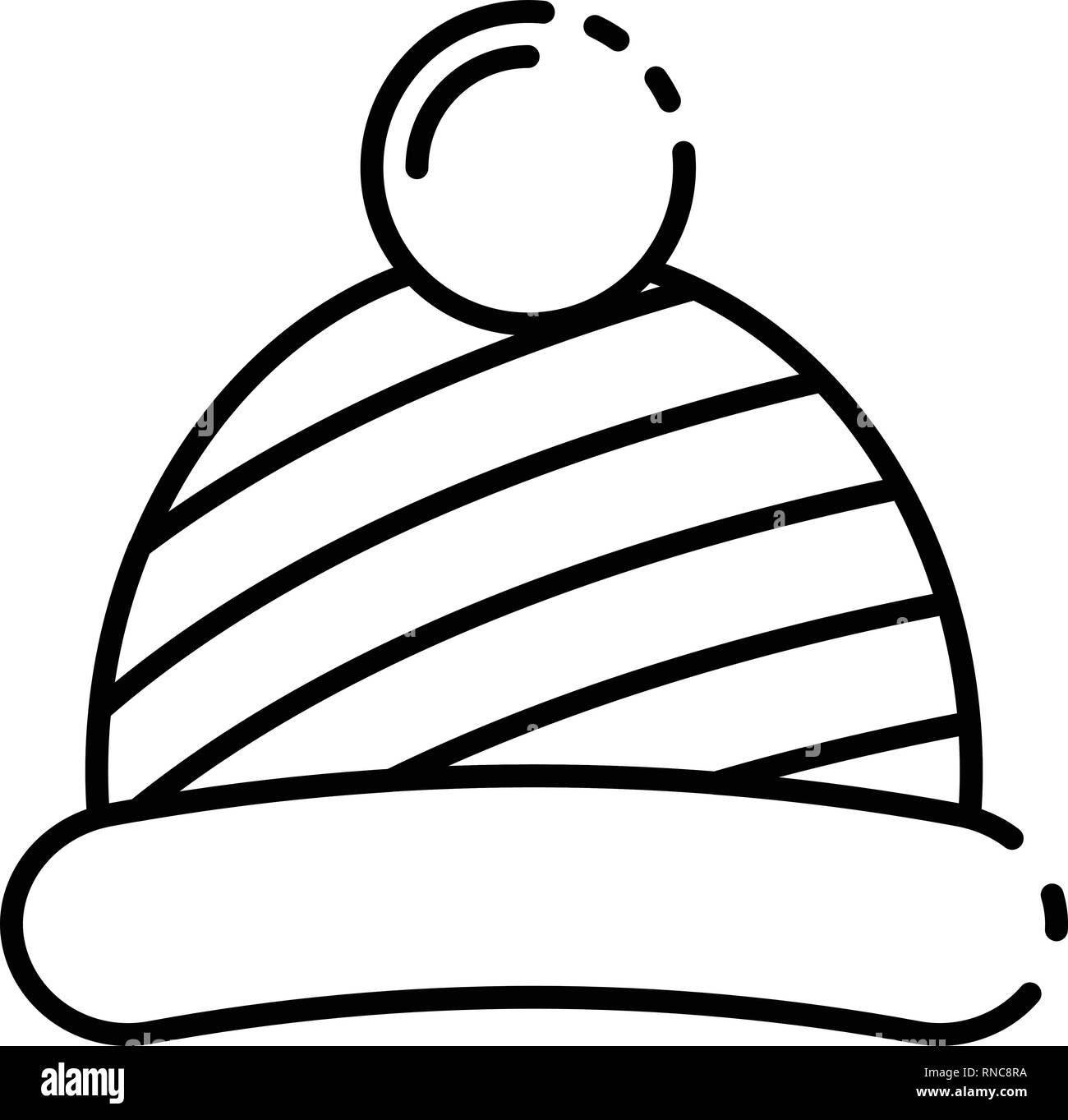 Winter scarf design cloth Black and White Stock Photos & Images - Alamy