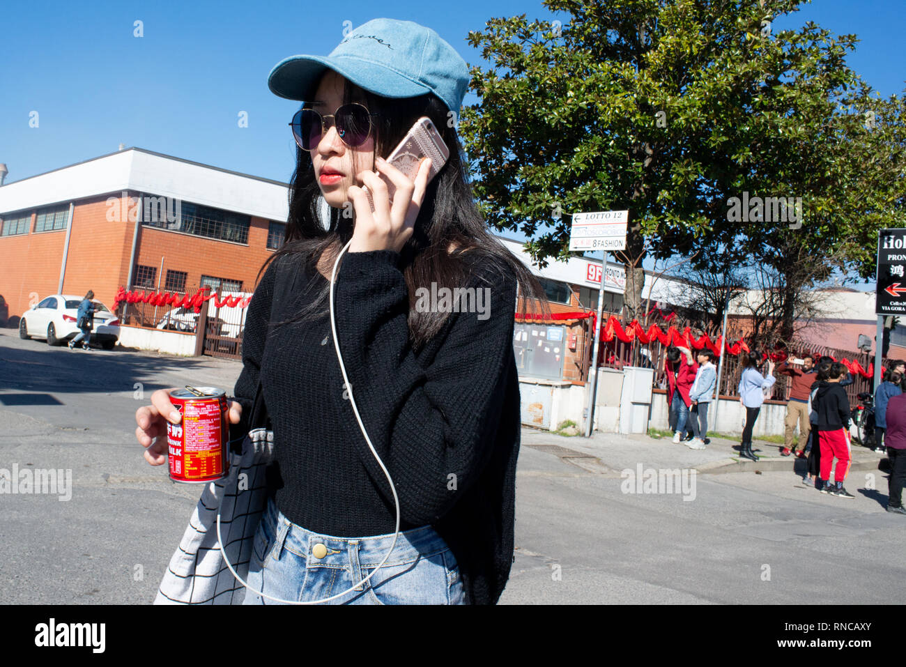 Celebrations for the Chinese New Year 2019 year of the pig in Prato ...