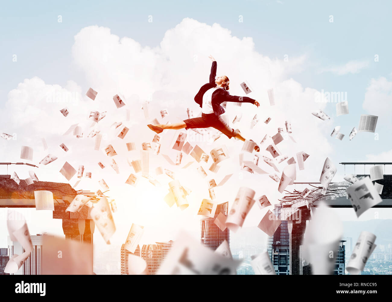 Problem and difficulties overcoming concept Stock Photo - Alamy