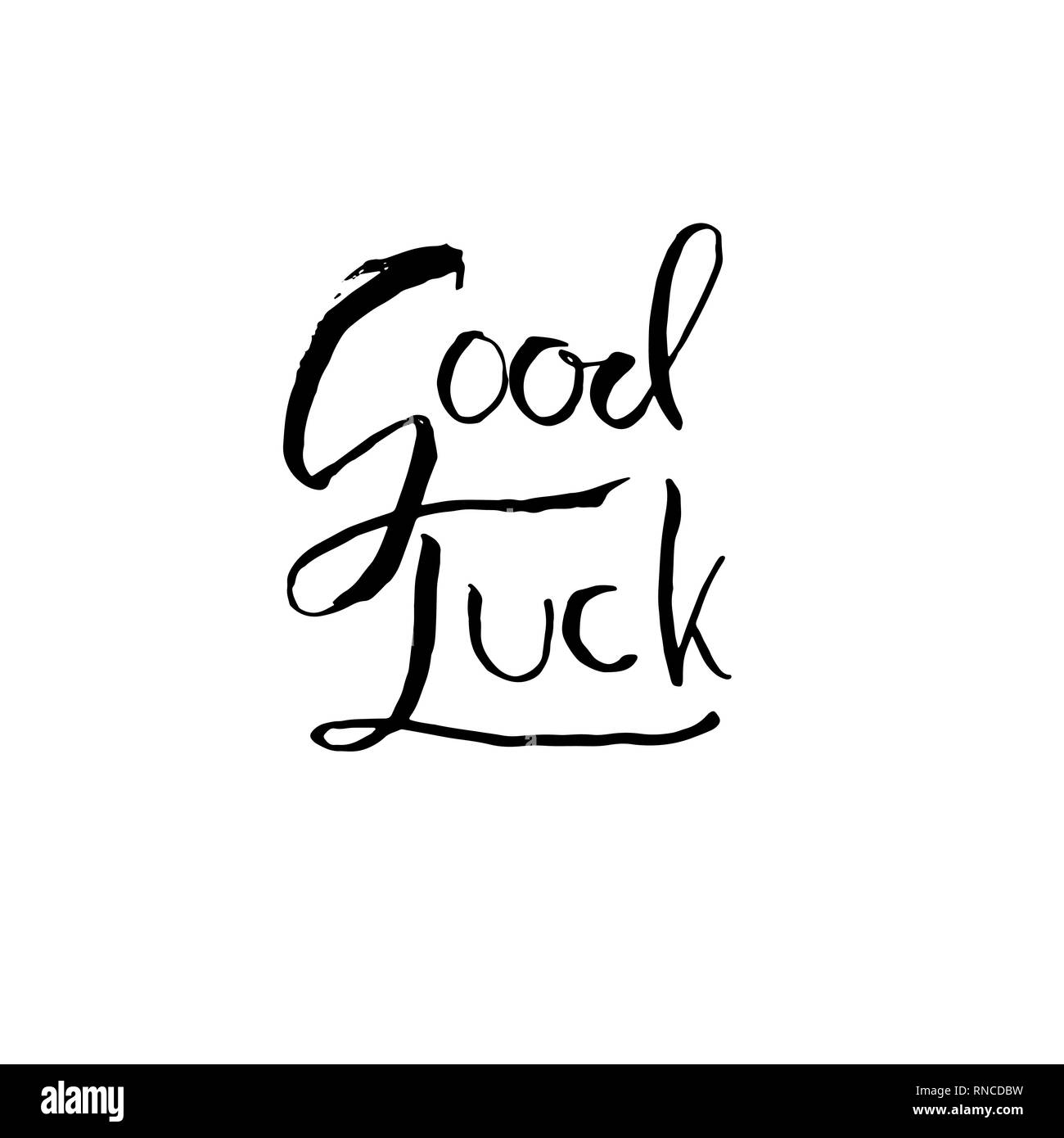 Good Luck Clipart Black And White