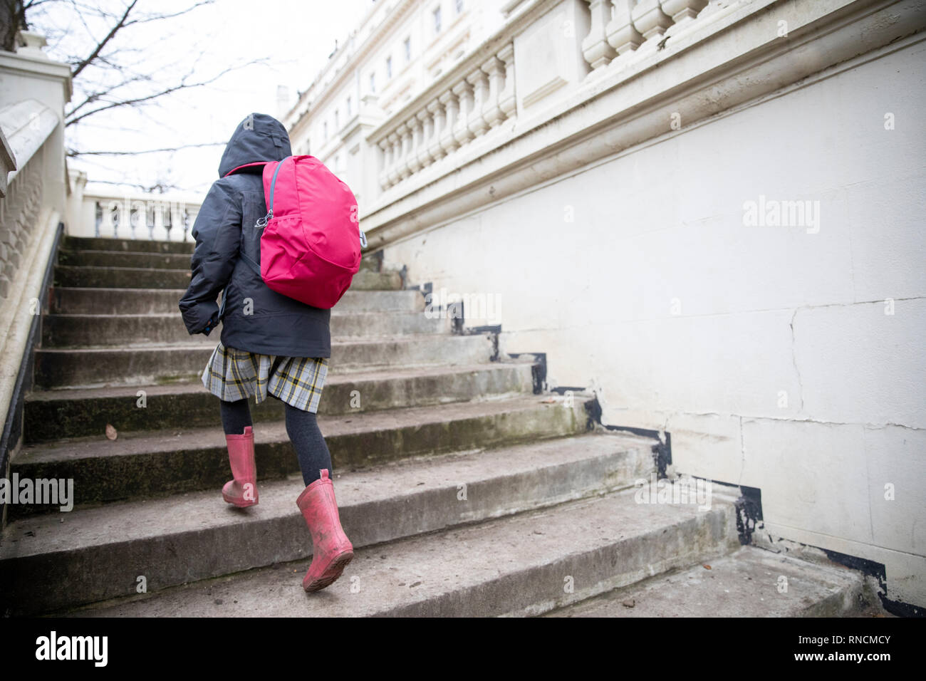 Running up steps school hi-res stock photography and images - Alamy