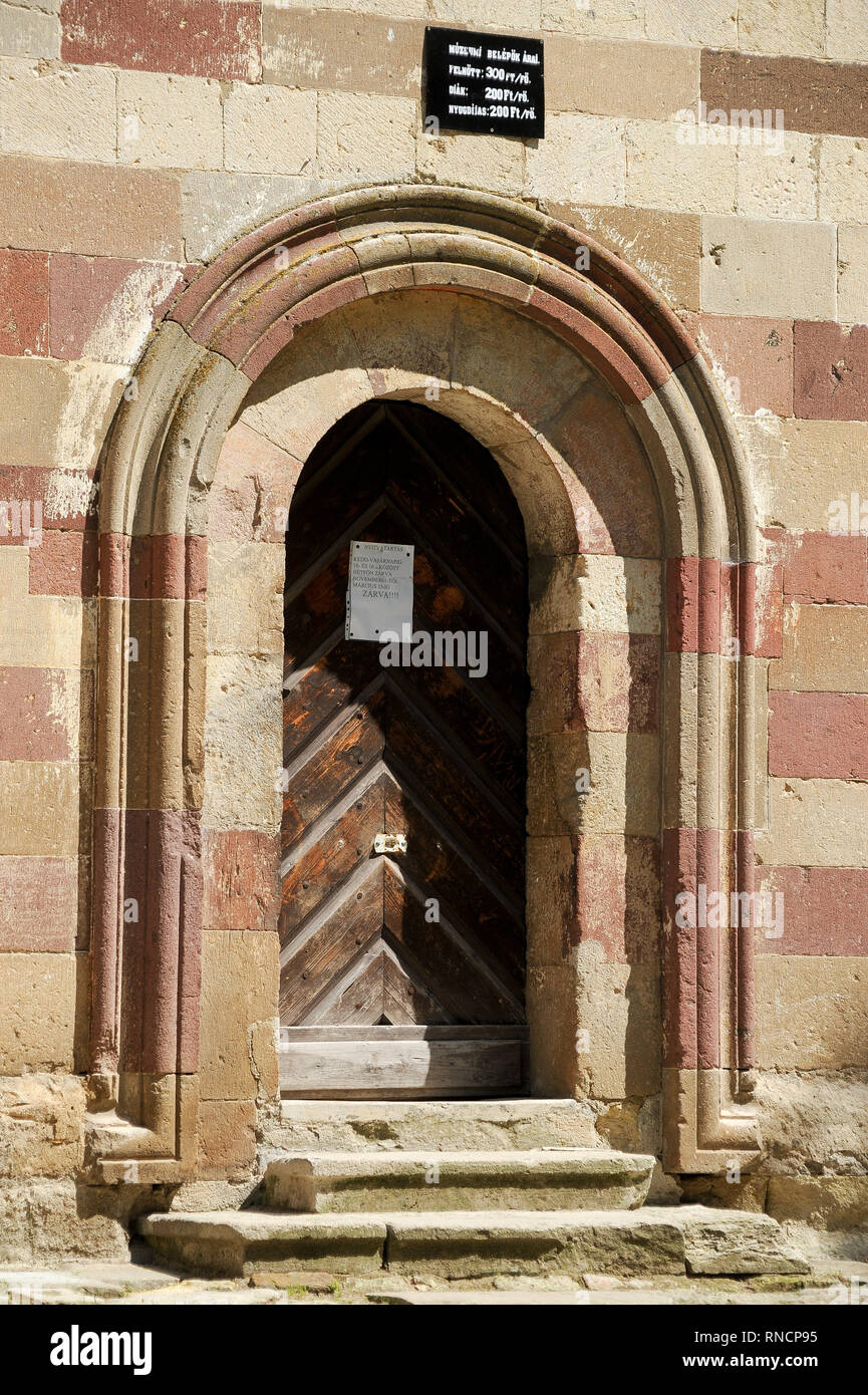 Romanesque Cisztercita apatsag (Cistercian abbey) built after 1232 in ...