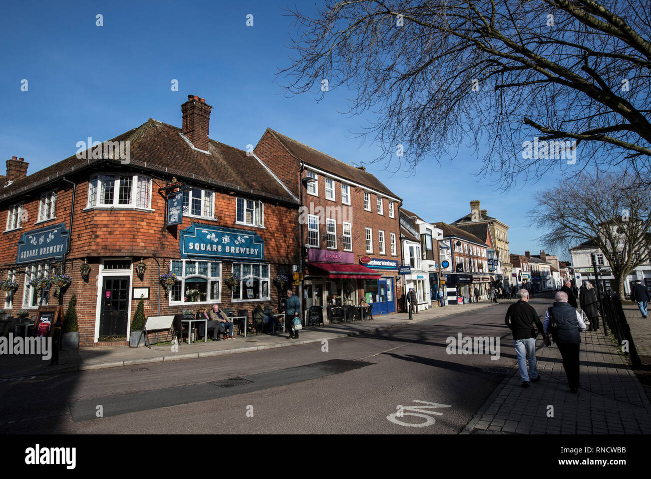 Petersfield Town Centre High Resolution Stock Photography and Images ...