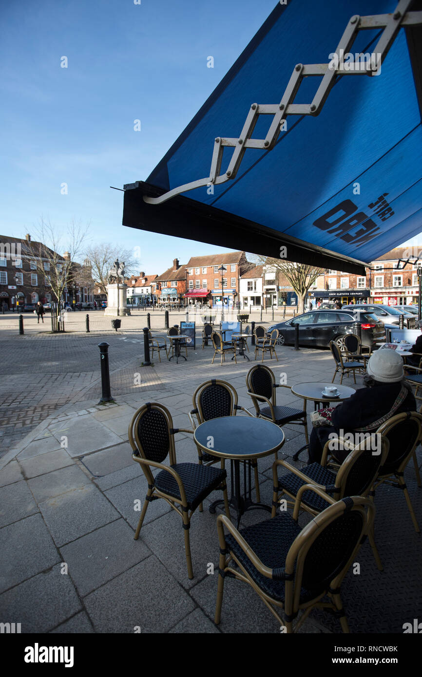 Petersfield Market Square, Hampshire, England, United Kingdom Stock ...