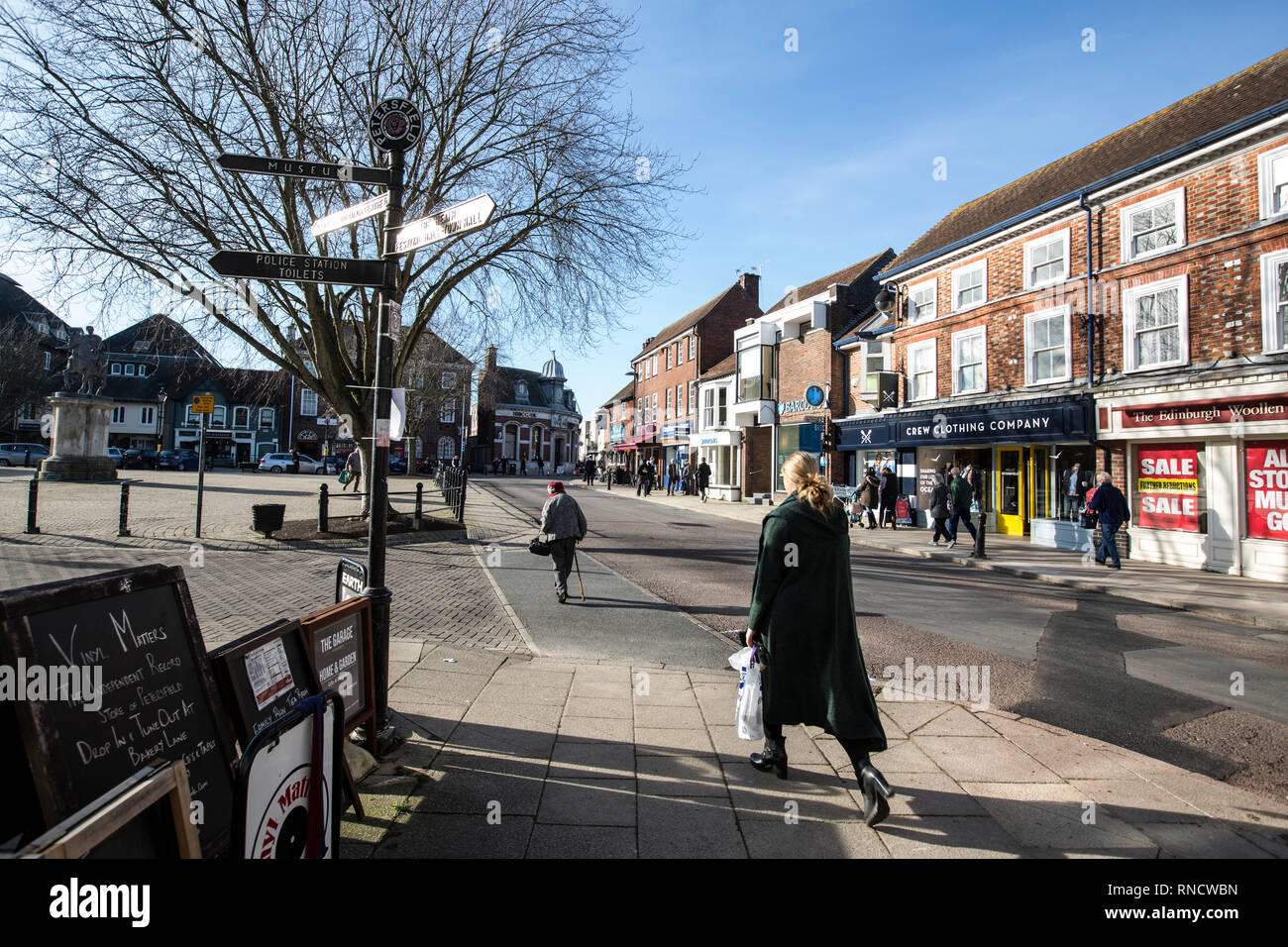 Petersfield Town Centre High Resolution Stock Photography and Images ...