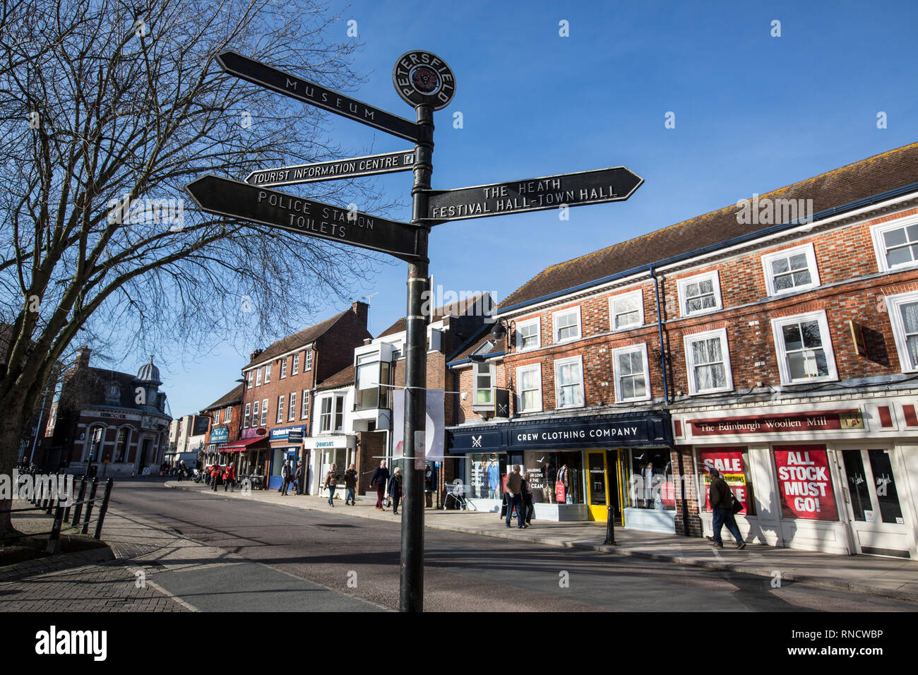 Petersfield town square hi-res stock photography and images - Alamy