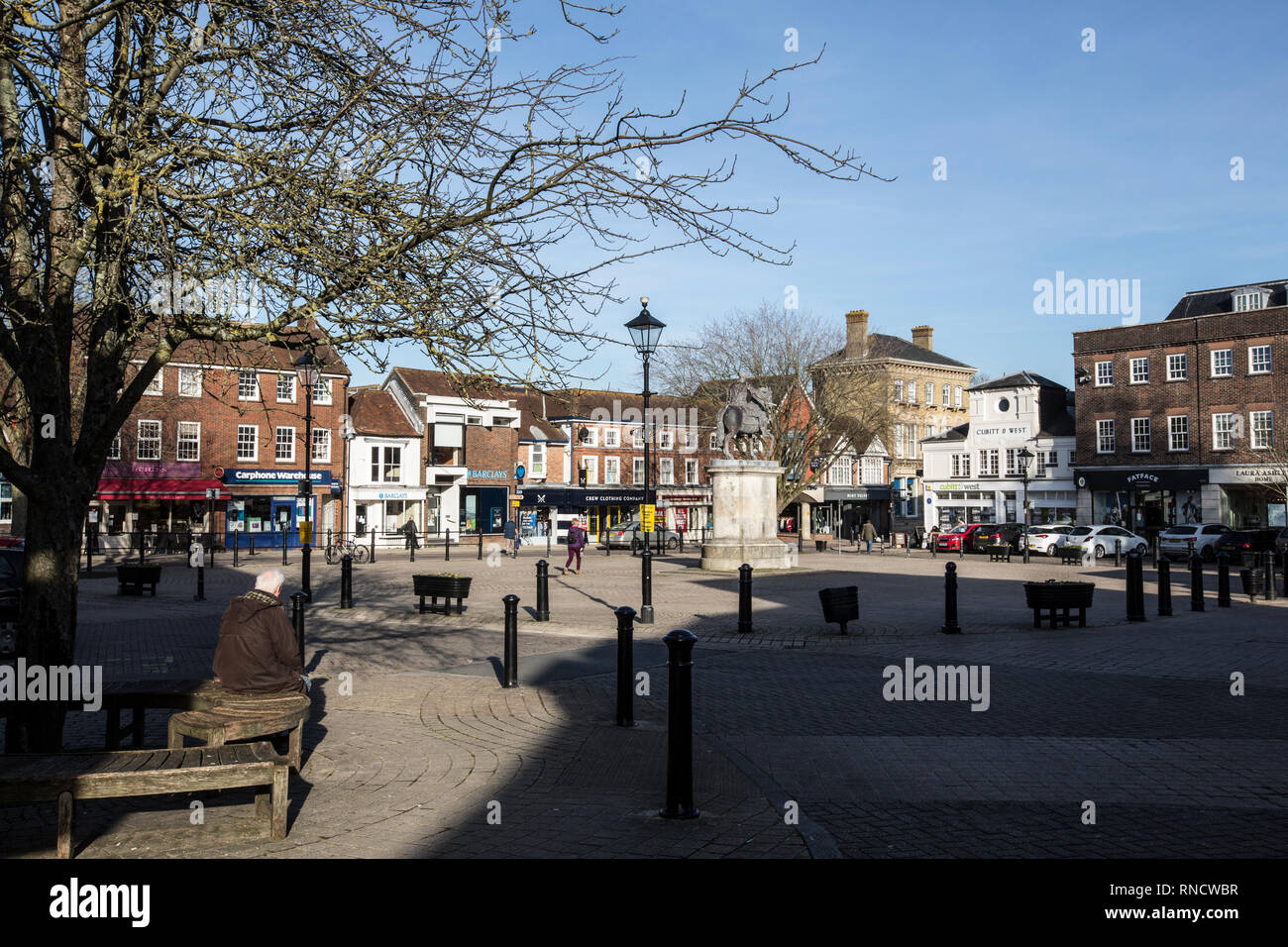 Petersfield Market Square, Hampshire, England, United Kingdom Stock ...