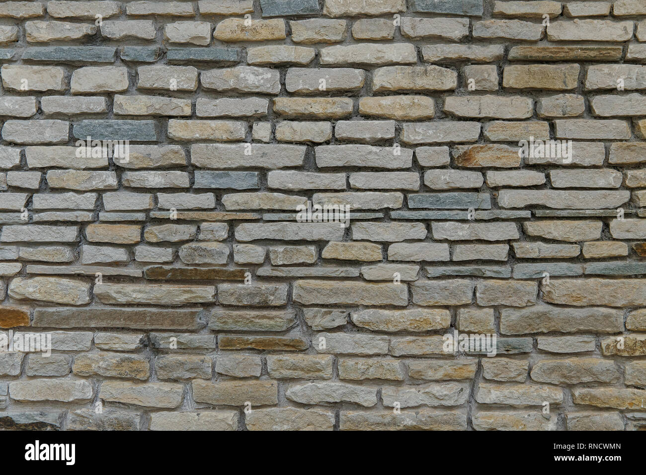 Flat stone bricks and rocky blocks ornate wall texture, stone surface ...