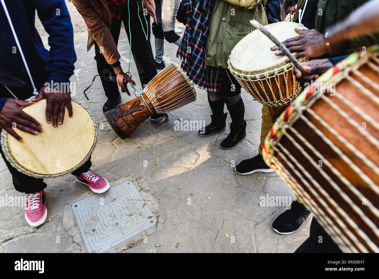 Playing Bongos High Resolution Stock Photography and Images - Alamy
