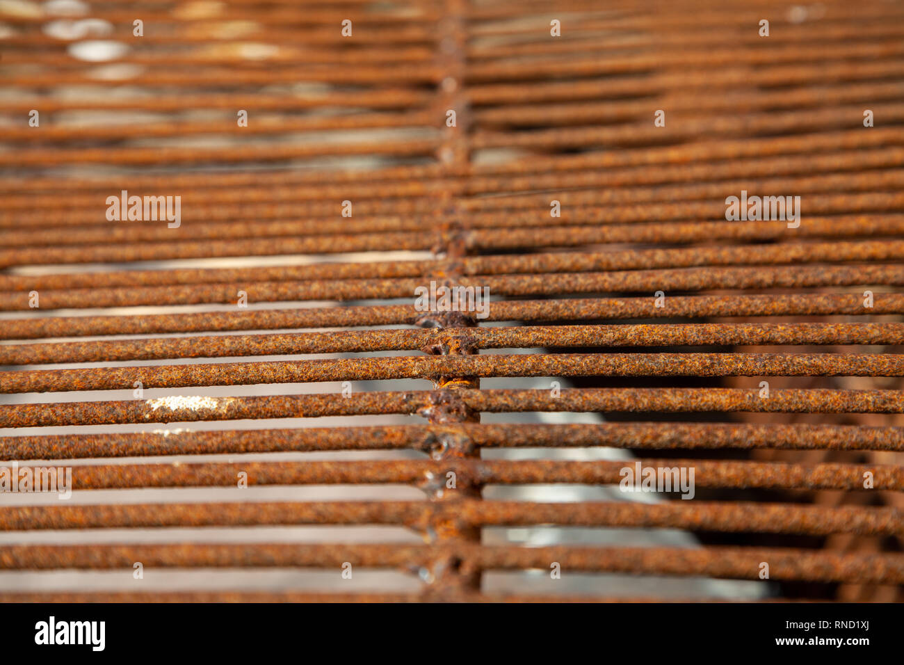 Old rusty rusting metal cage hi-res stock photography and images - Alamy