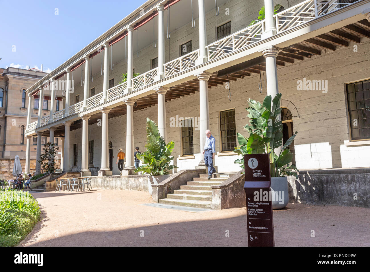 Historic Mint building in macquarie street Sydney,New South Wales ...