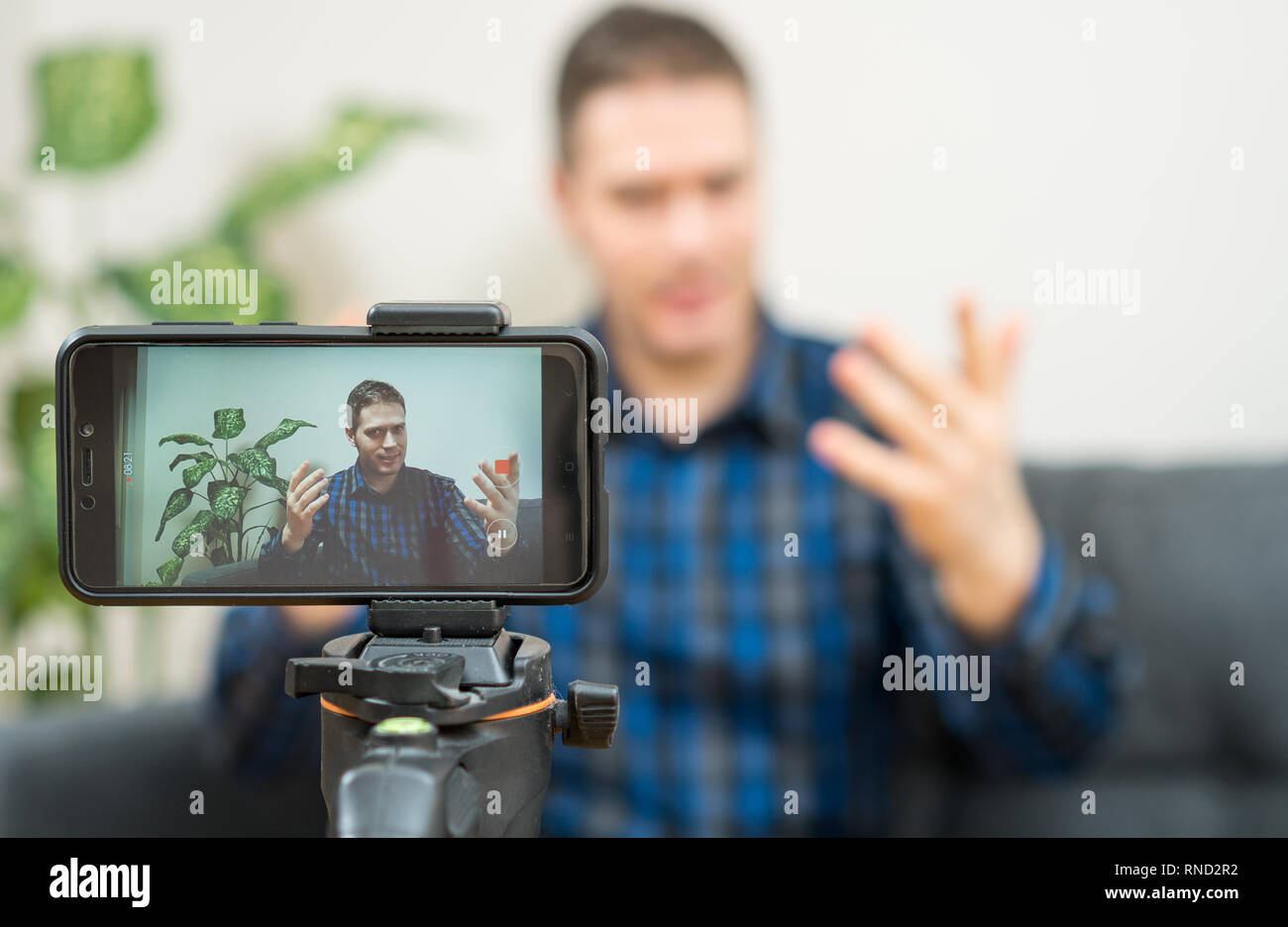 Videolog hi-res stock photography and images - Alamy