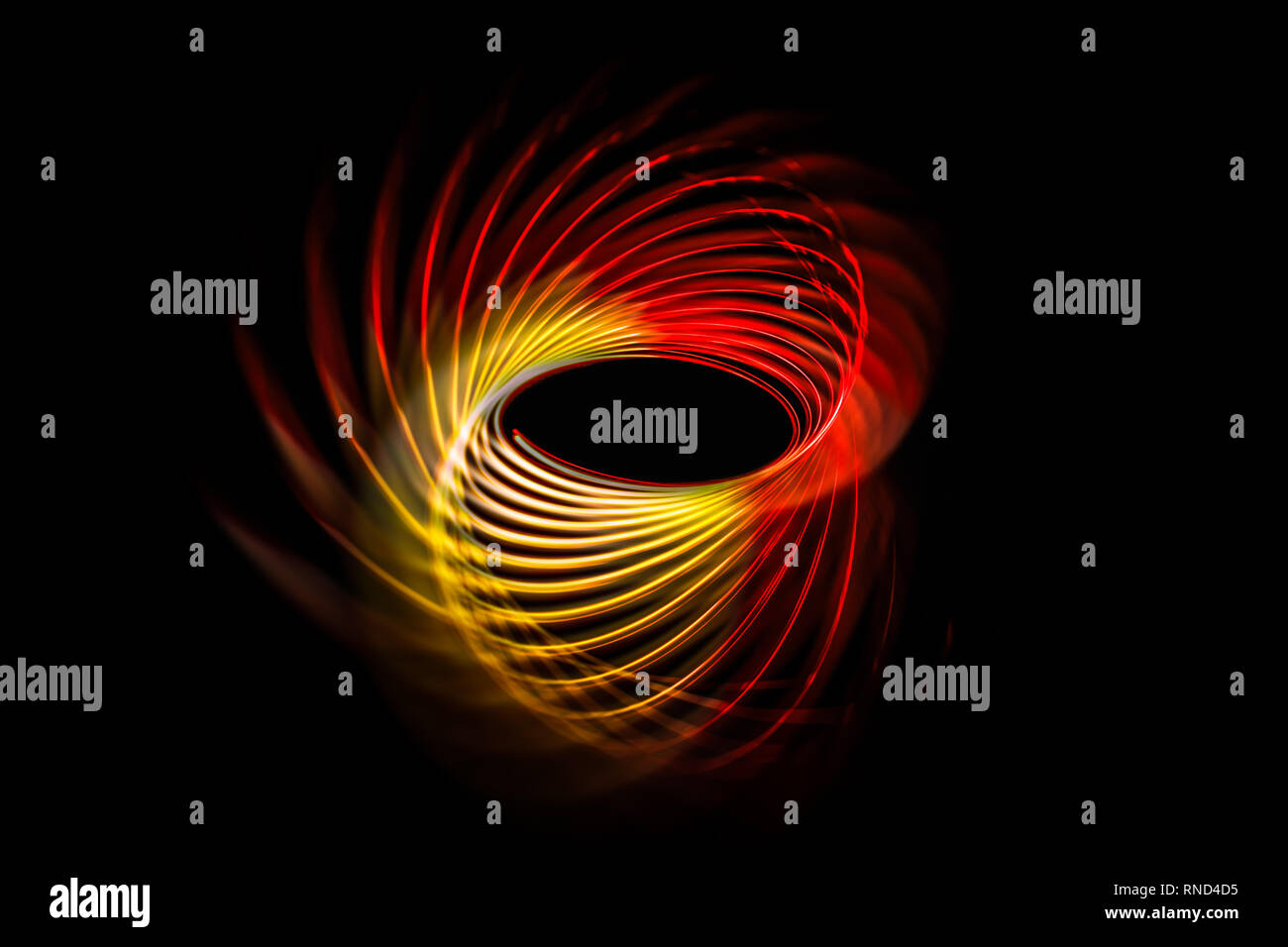 Abstract Light Trails Stock Photo - Alamy