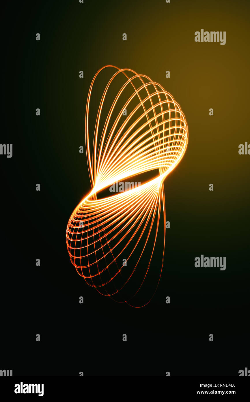 Abstract Light Trails Stock Photo - Alamy