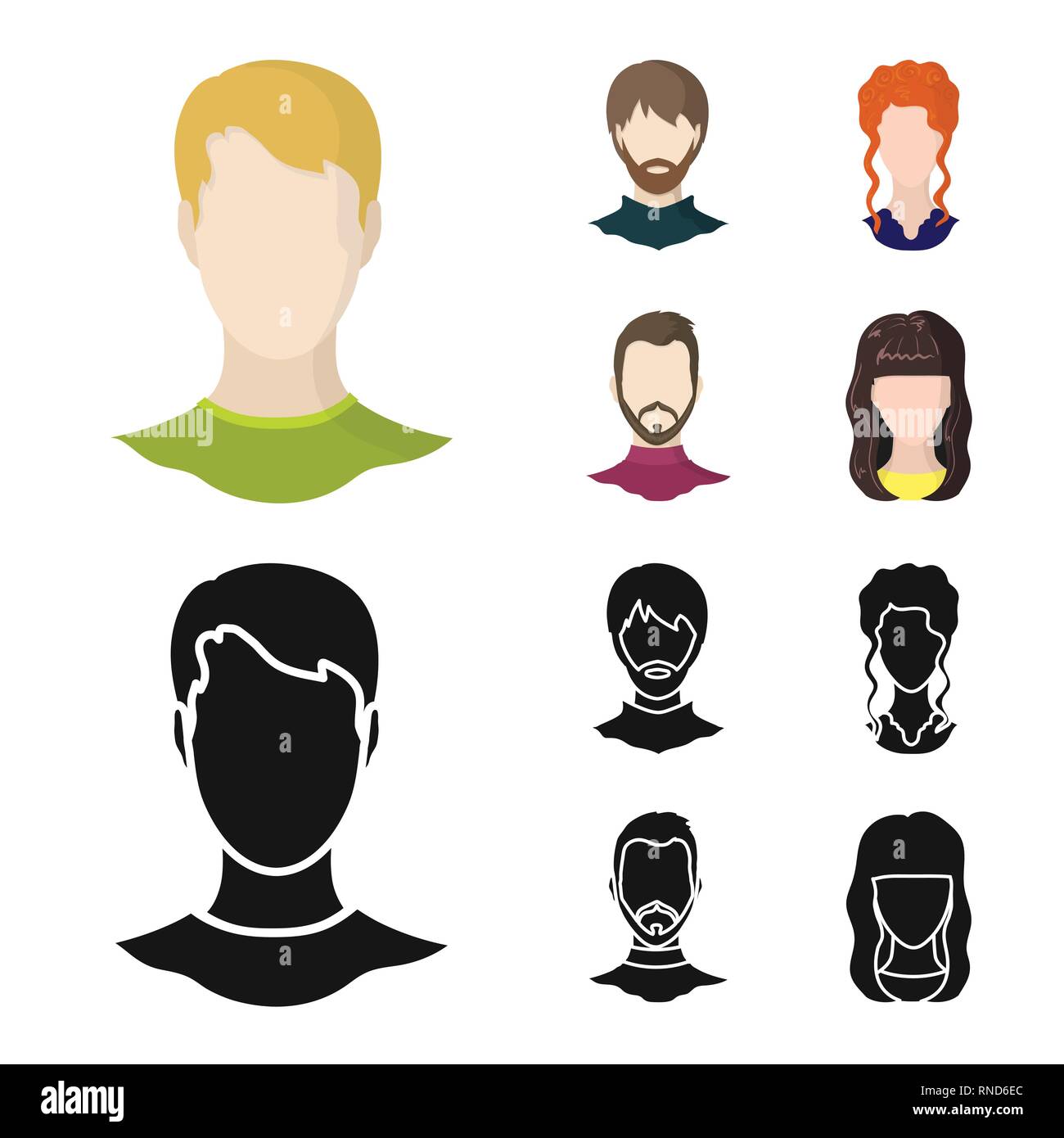 Vector design of professional and photo logo. Set of professional and ...