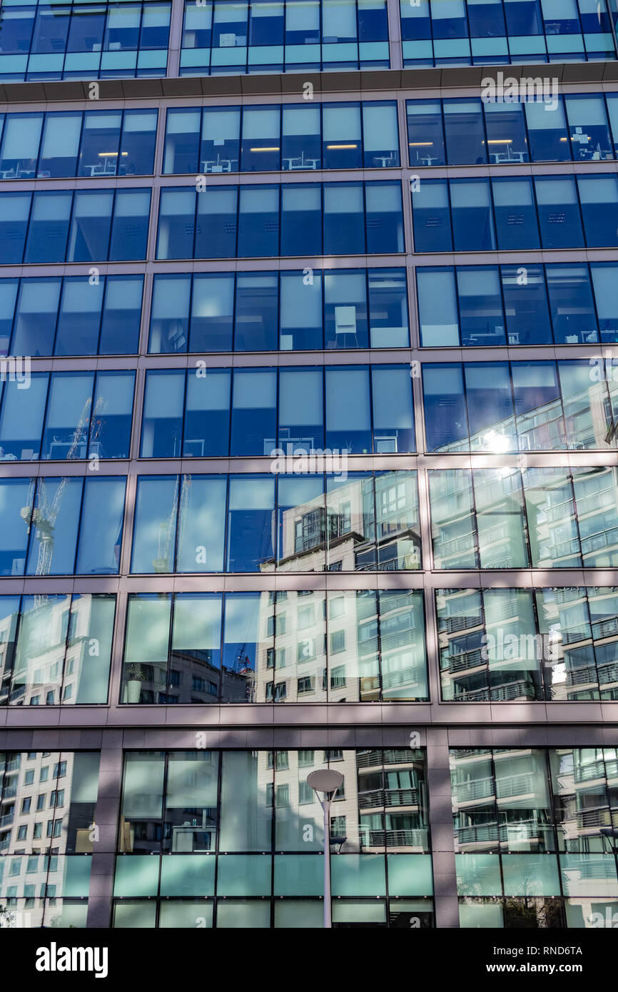 Corporate building in detail - business concept Stock Photo - Alamy