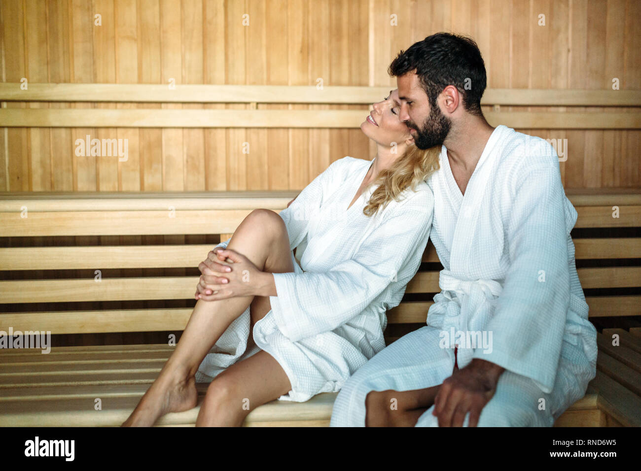 Wellness sauna hi-res stock photography and images - Alamy