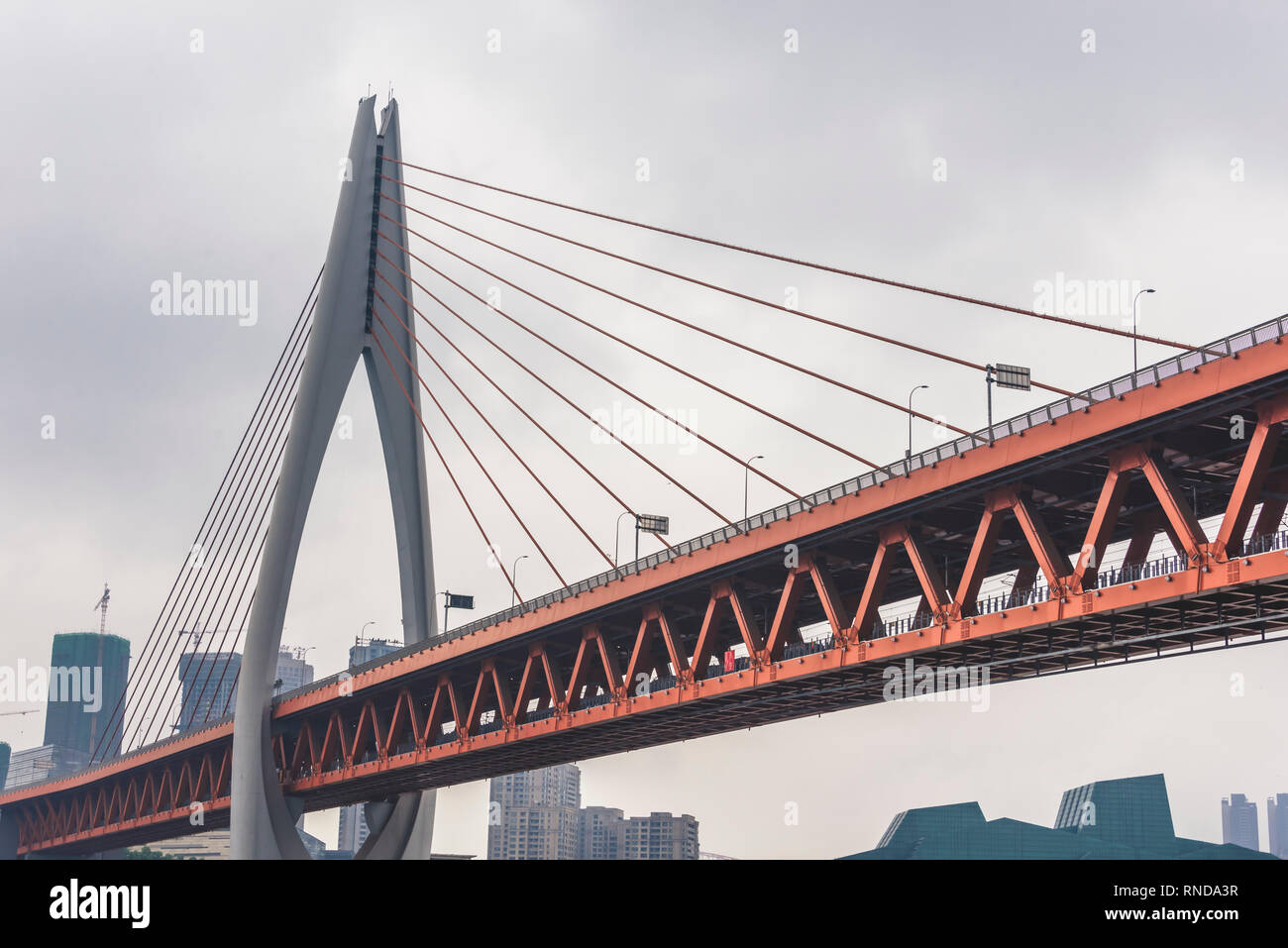 The qiansimen jialing river bridge hi-res stock photography and images ...