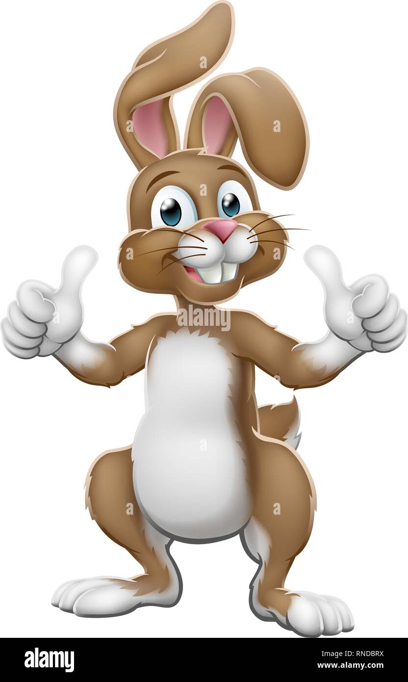Cartoon bunny giving thumb up hi-res stock photography and images - Alamy