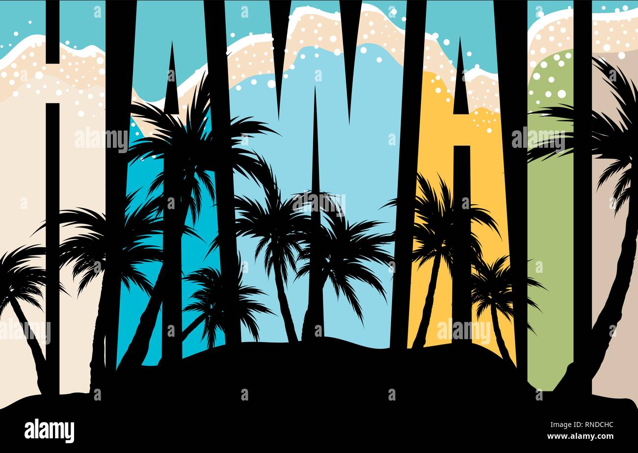 Vector illustration of aloha word hi-res stock photography and images ...