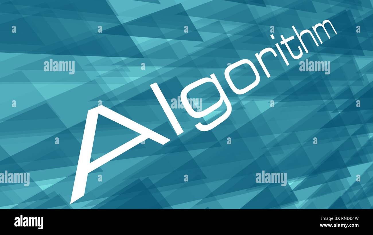 Big Data Transformation Algorithm Triangle Background Illustration
