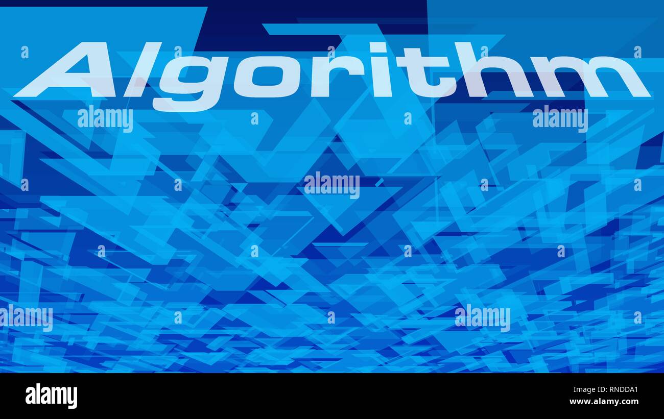 New technology algorithm, geometric triangle background vector triangles chaos Stock Vector ...