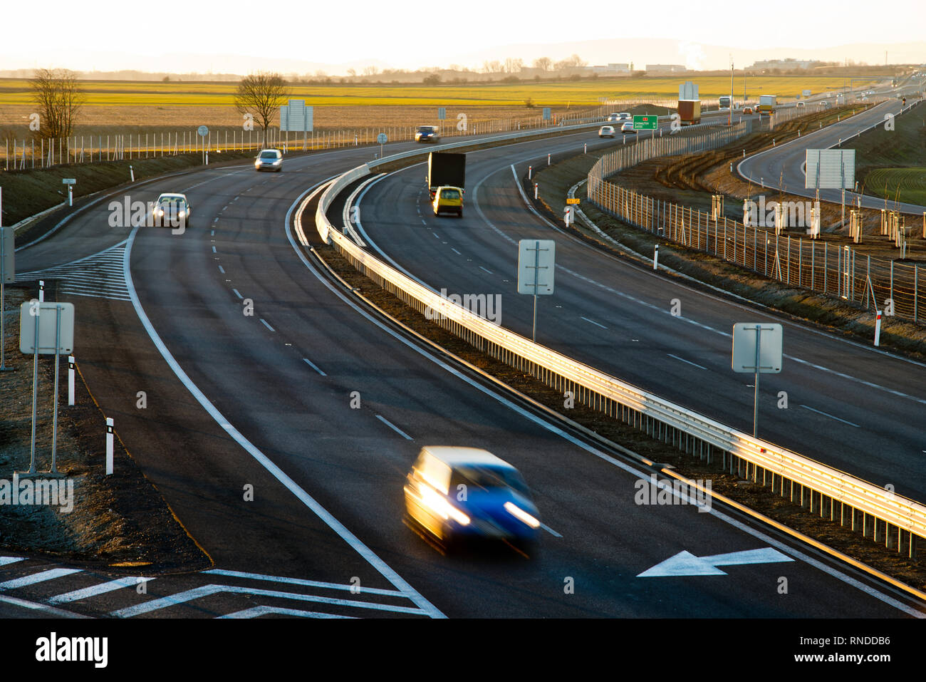 Czech motorway hi-res stock photography and images - Alamy