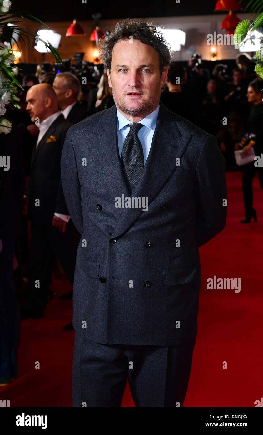 Jason Clarke attending the world premiere of The Aftermath, held at the ...