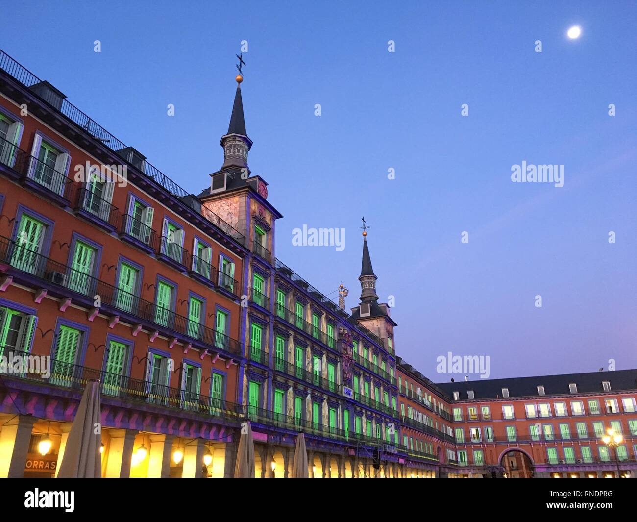 Arquitectura plaza mayor hi-res stock photography and images - Alamy
