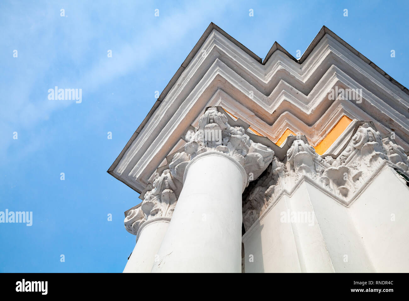 Background design corner roman column hi-res stock photography and ...