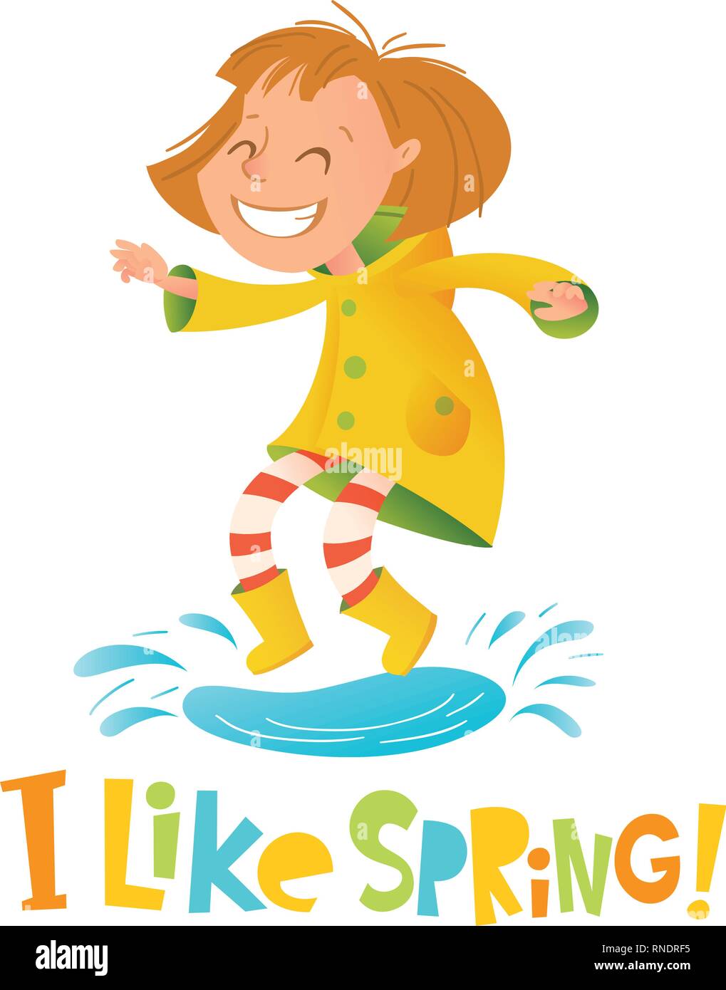 Puddle jumping Stock Vector Images - Alamy