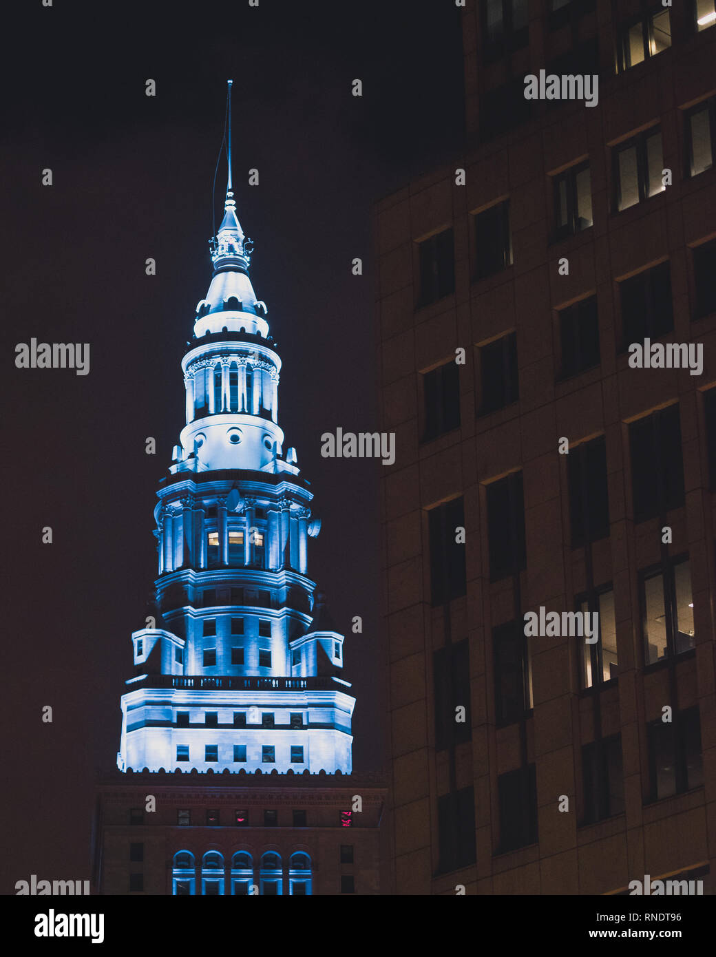 Terminal Tower Cleveland Ohio Stock Photo - Alamy