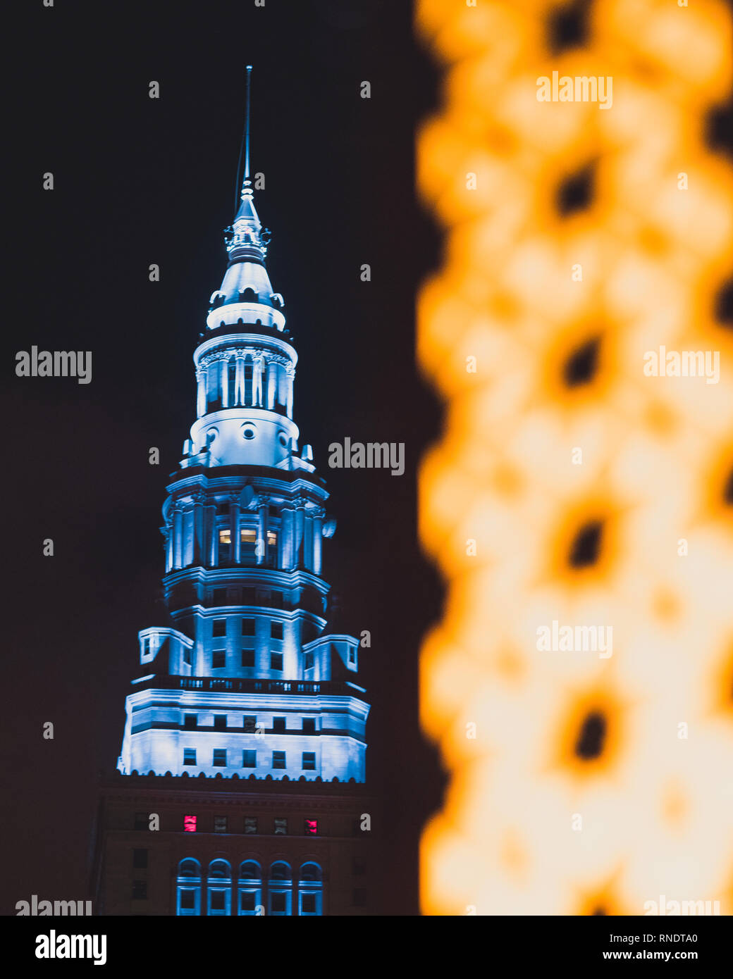 Terminal Tower Cleveland Ohio Stock Photo - Alamy