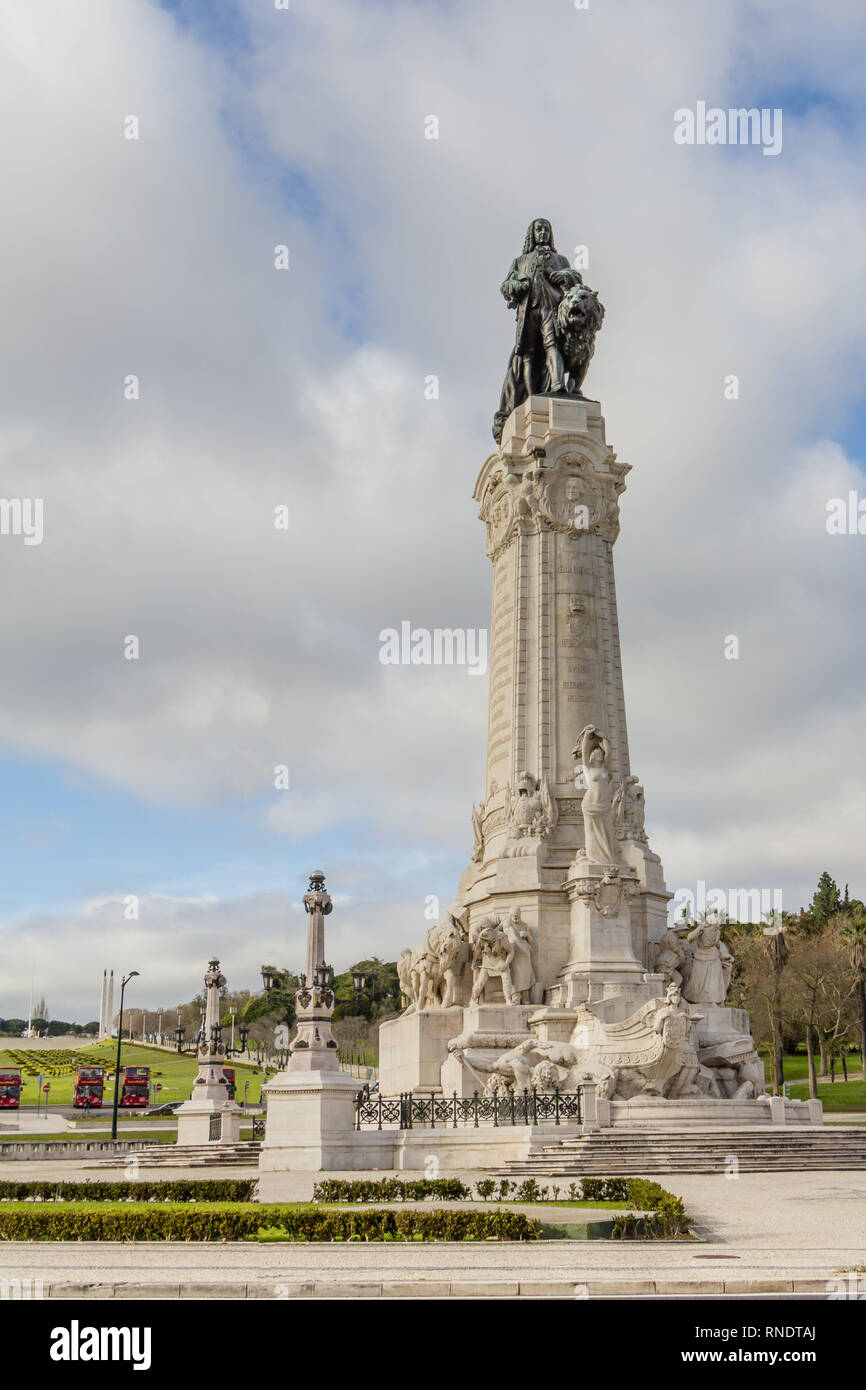 Statue marques do pombal hi-res stock photography and images - Alamy