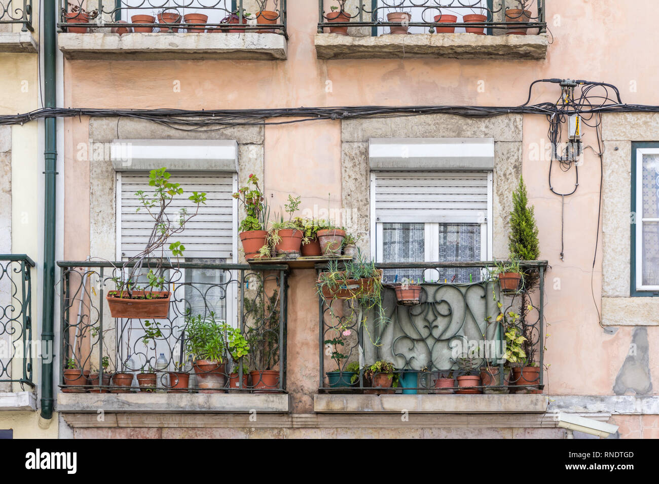 Balcony house in portugal hi-res stock photography and images - Alamy