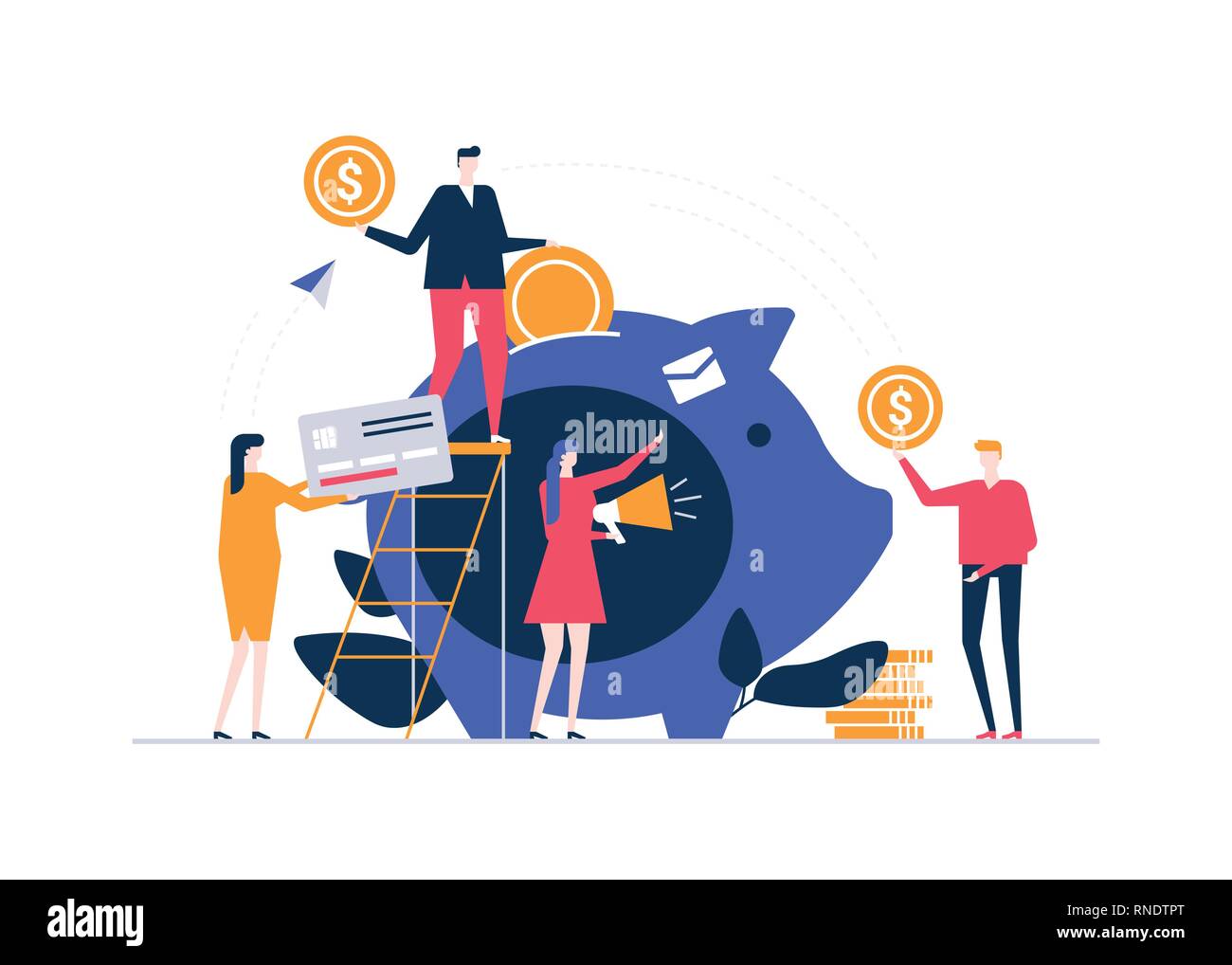 Fundraising Idea Stock Vector Images - Alamy