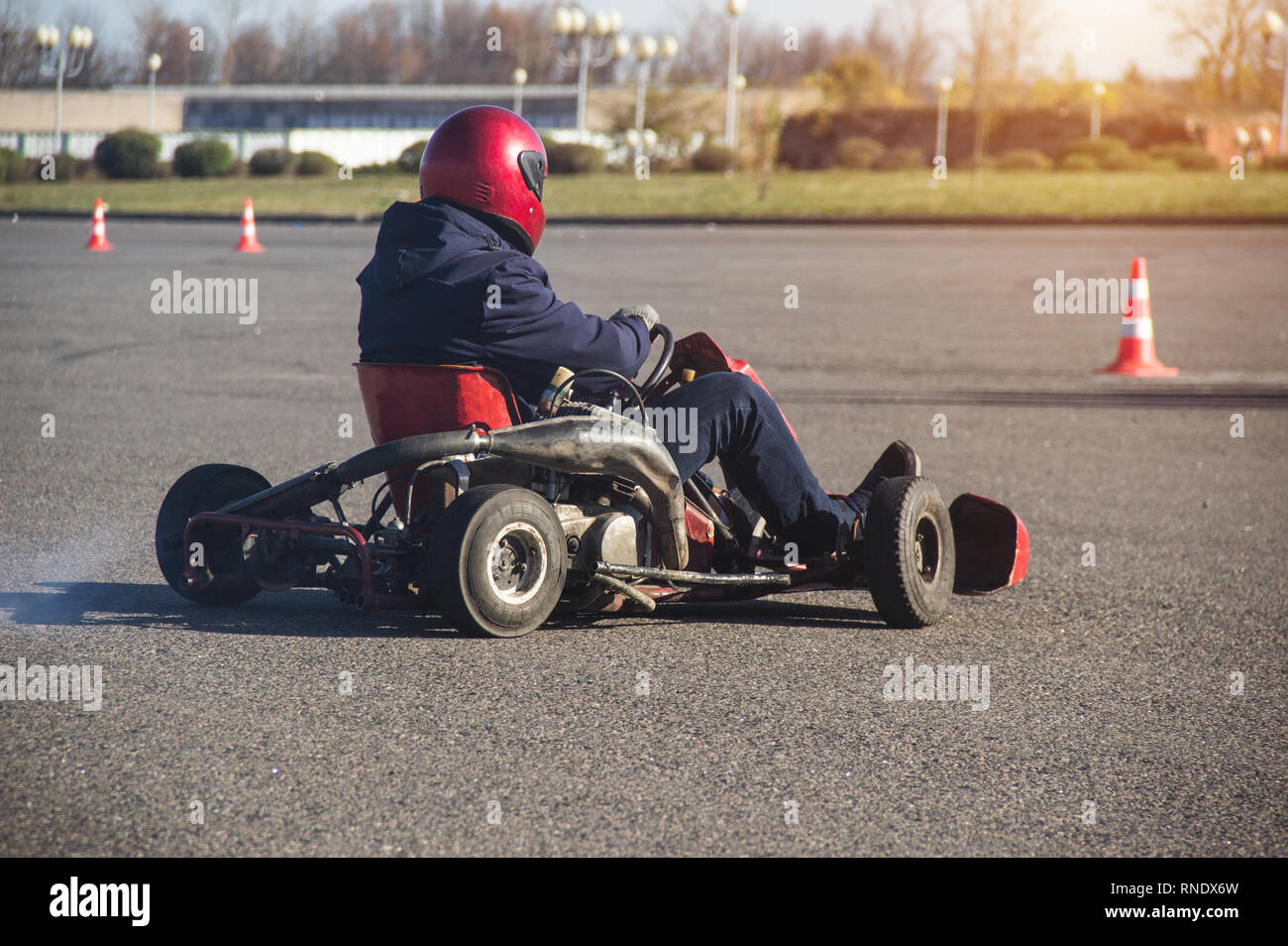 Go kart close up hi-res stock photography and images - Alamy