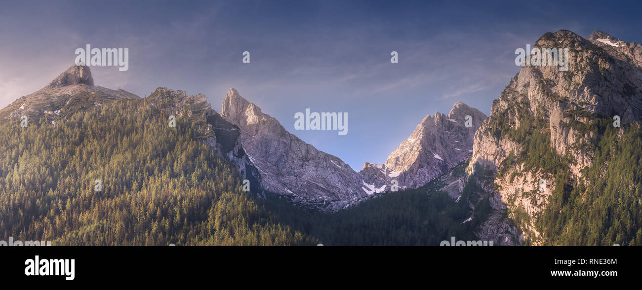 Jenner mountain near Konigssee lake, Berchtesgaden Stock Photo - Alamy