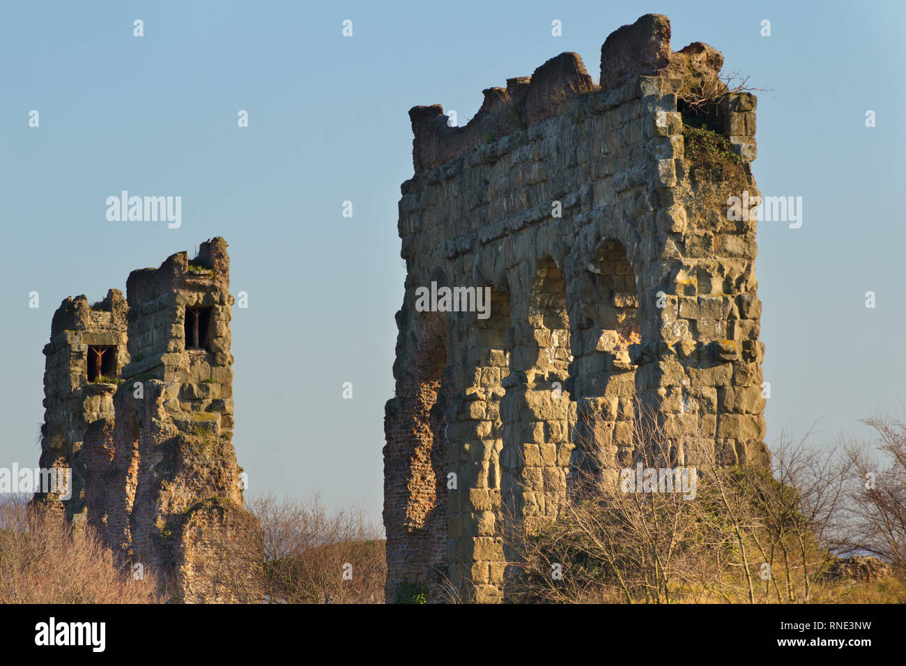 Claudian and Anio Novus Aqueducts (Park of the Aqueducts - Campagna ...