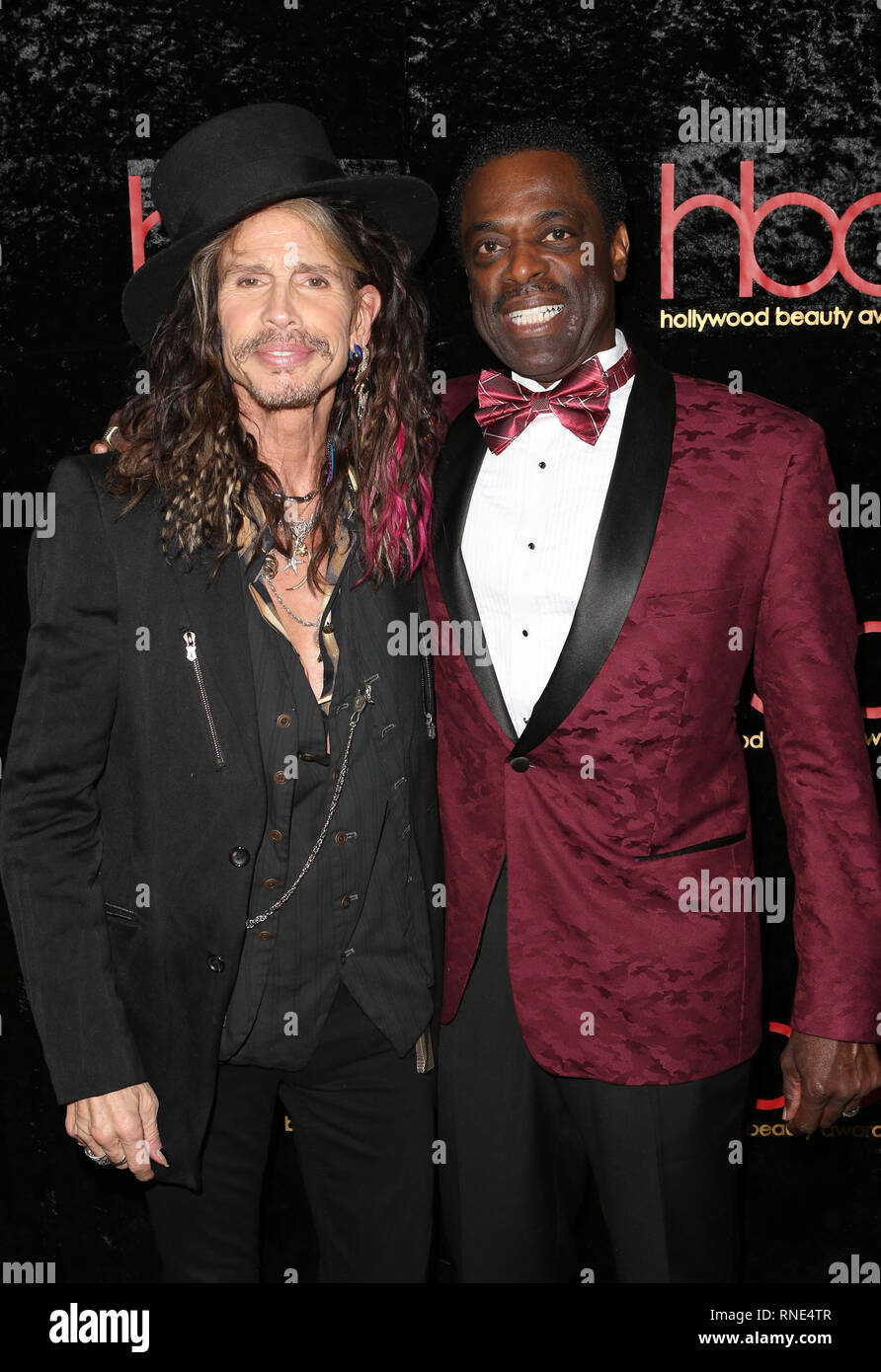 Hollywood, Ca. 17th Feb, 2019. Steven Tyler, Otis Stokes, at the 5th ...