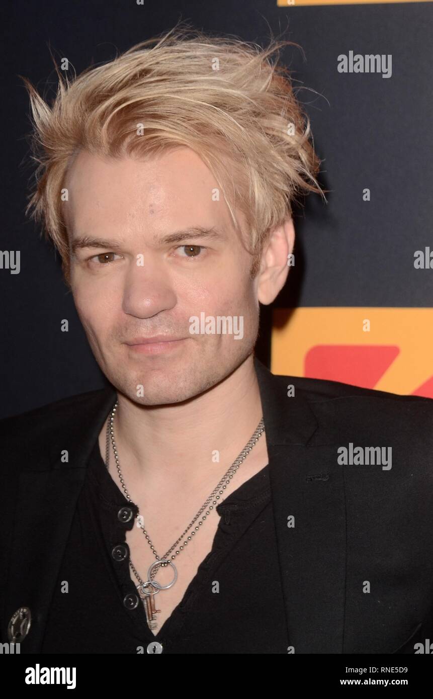 Los Angeles, CA, USA. 15th Feb, 2019. Deryck Whibley at arrivals for ...