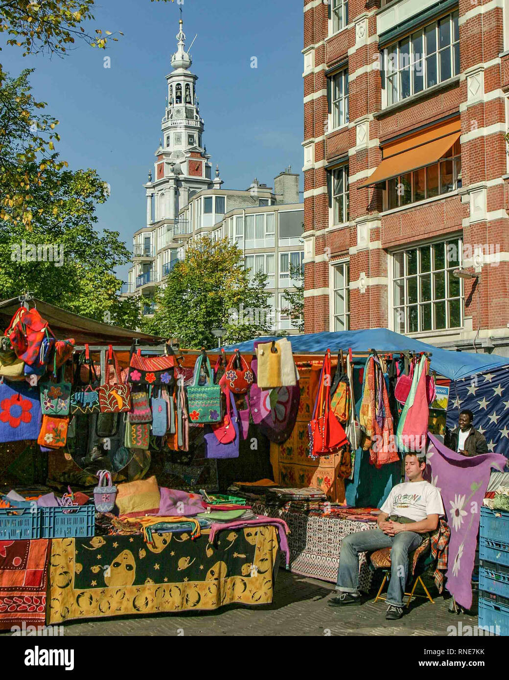 Amsterdam, The Netherlands. 10th Oct, 2005. The numerous stalls of the ...